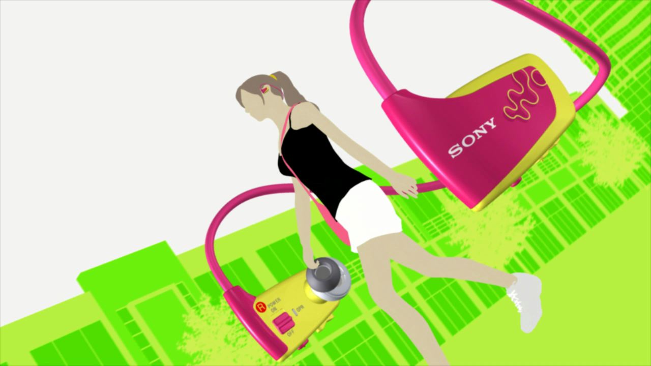 【SP】SONY Walkman W セールスプロモーション映像 | LIBERTY ANIMATION STUDIO